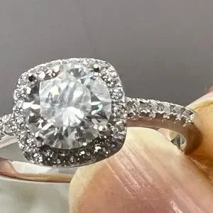Sterling Silver 925 | Jewelry | Lab Moissanite Diamond 925 Sterling ...